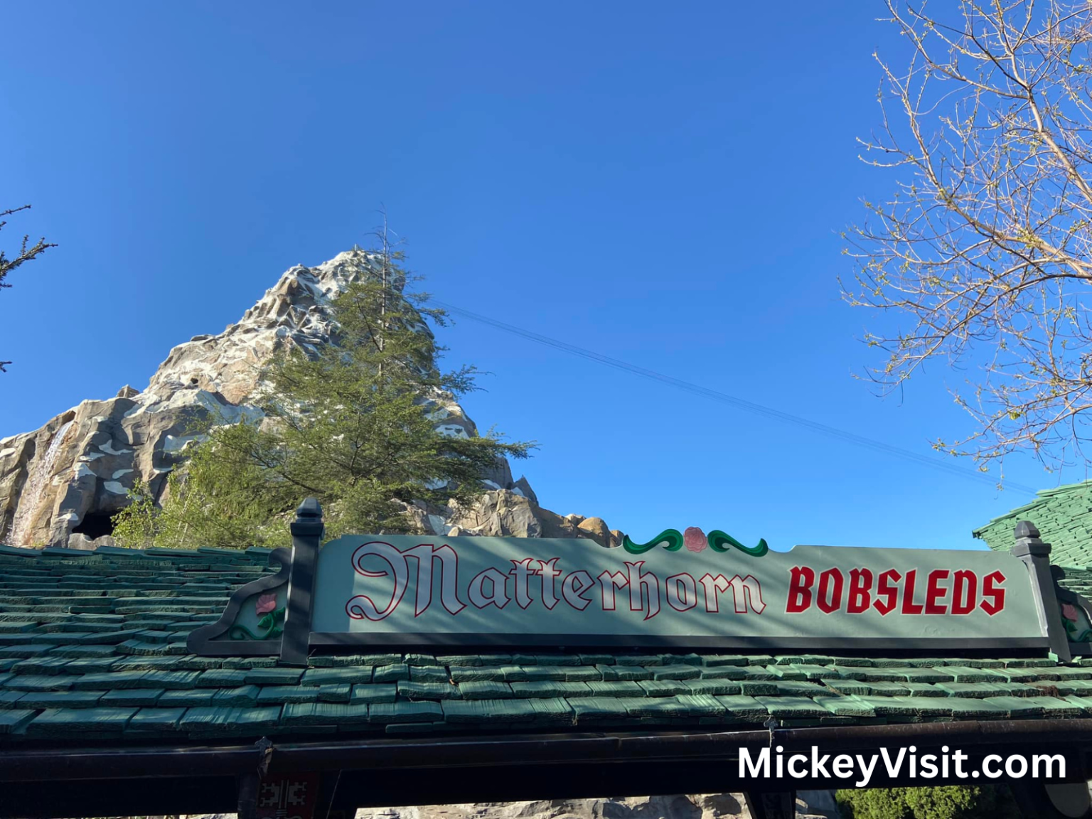 Classic Disneyland Roller Coaster Closure End Date Announced - Mickey ...